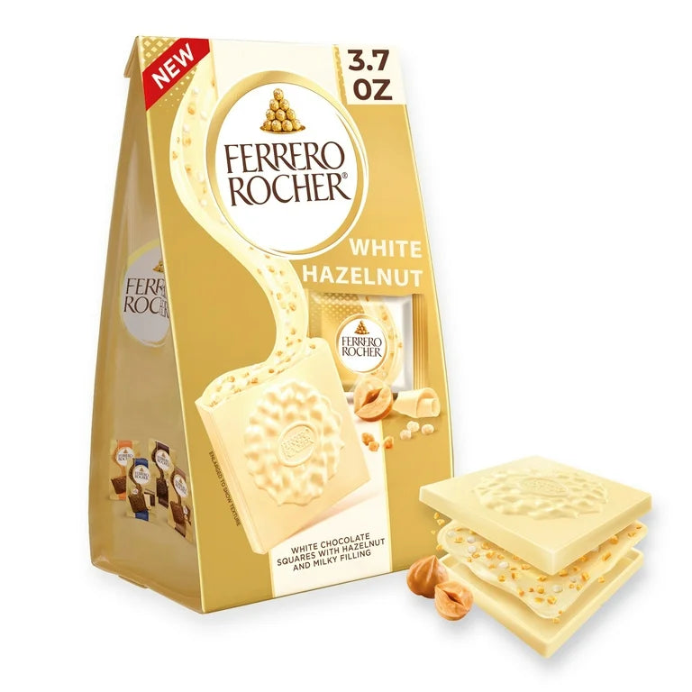 Chocolates Rellenos Ferrero Rocher Premium Blanco + Avellanas x10 Unid ...
