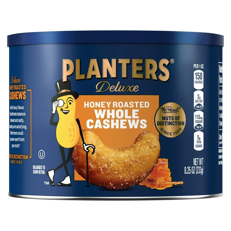 Marañones Enteros Planters Deluxe Honey Roasted 233g – NexoVerse