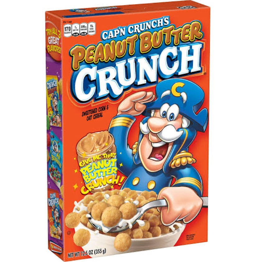 Cereal Capitan Crunch Mantequilla de Maní Tamaño Familiar 530g – NexoVerse
